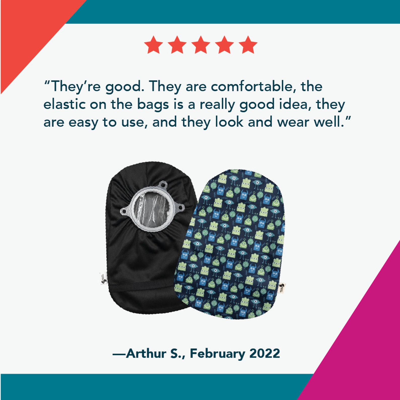 Light Pink Elastic Ostomy Bag Cover Neutral Ilesotomy Pouch - Etsy