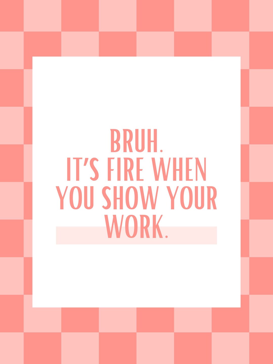 Funny Classroom Posters Gen Z Slang Set of 6 Pink Groovy Design JPEG ...