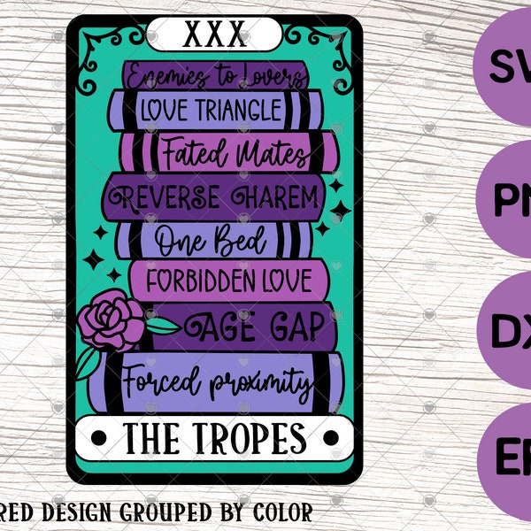 Book Tropes Smut - Etsy