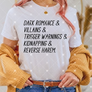 Dark Romance Tropes Svg / Villains Svg / Book Tok Svg / Smut Reader Svg ...