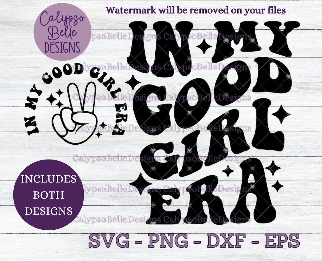 In My Good Girl Era Svg / Romance Smut Book Svg / Spicy Books Svg ...