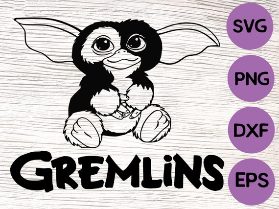 Clip Art & Image Files Gizmo set SVG,DXF,PNG,cricut,silhouette,cameo ...