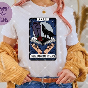 The Paranormal Romance Tarot Card Svg / Romance Book Tropes Svg ...