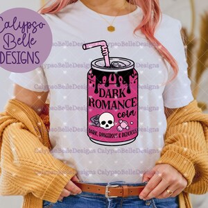 Dark Romance Svg, Bookish Soda Pop Svg, Bookish Svg, Bookworm Svg, Book ...