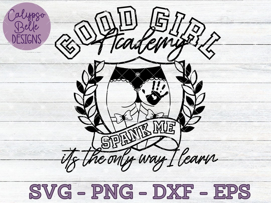 Good Girl Academy svg / STFUATTDLAGG svg / Auslöser Warnung - Etsy.de