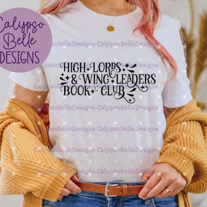 High Lords & Wing Leaders Book Club Svg / Fantasy Book Club ...