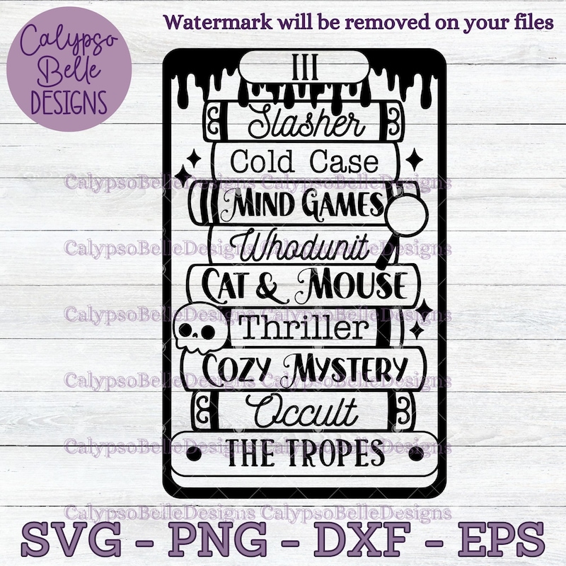 Mystery Thriller Reader Png - Etsy