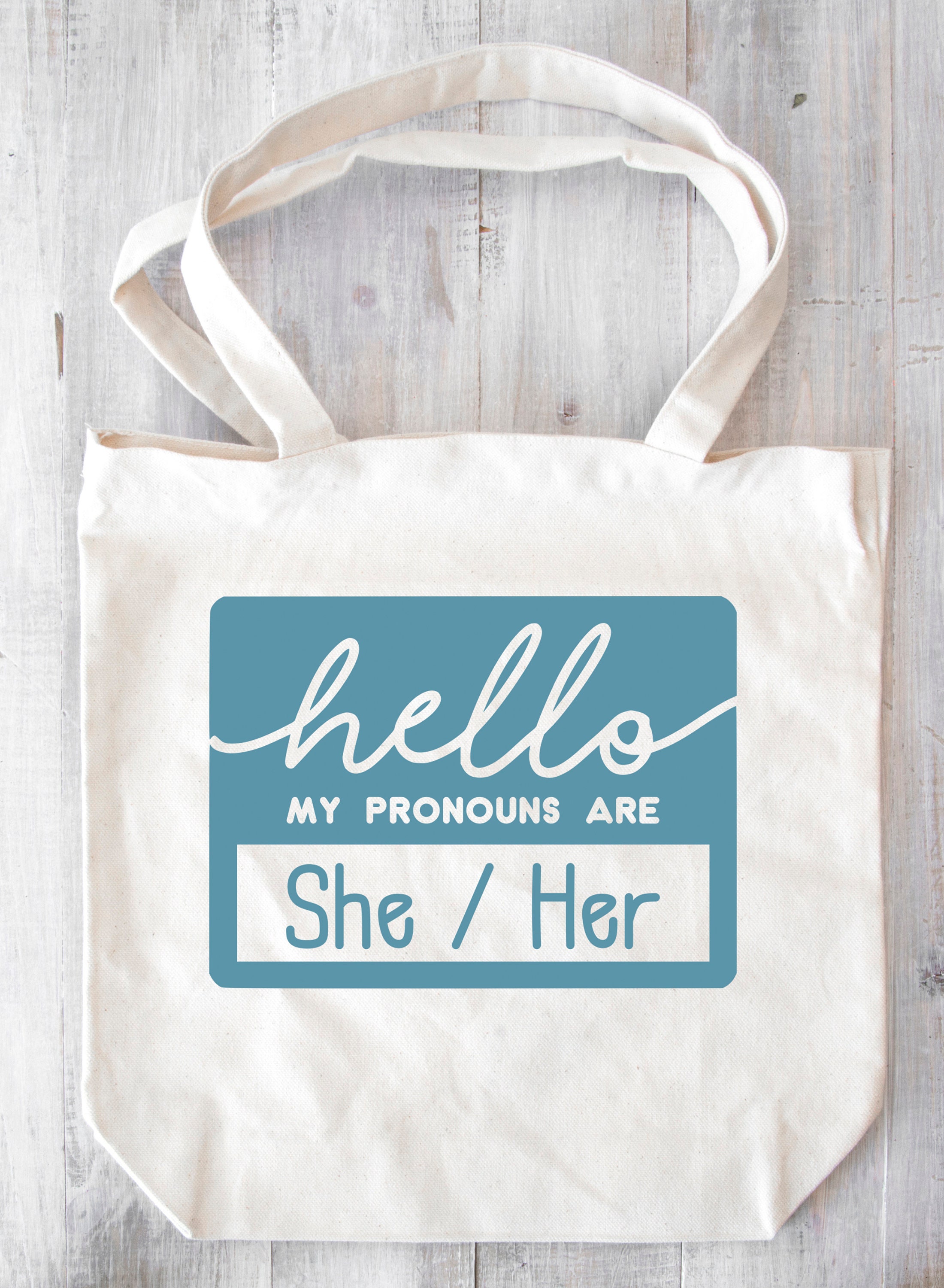 Pronoun Svg / Pronouns They Them She Her He Him Stickers / - Etsy Canada
