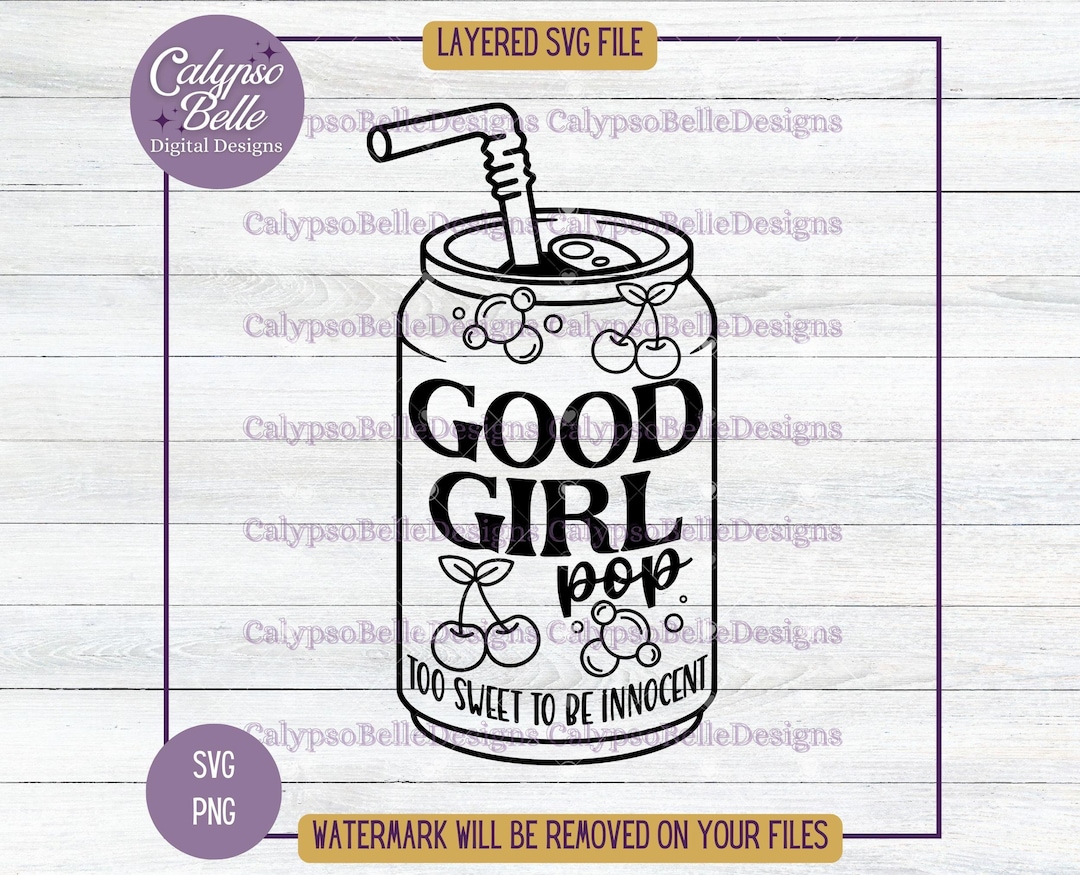Good Girl Svg, Bookish Svg, Romance Smut Book Svg, Bookish Soda Svg ...