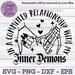 Inner Demons Svg, Demons Svg, It’s a Vibe Svg, in a Committed ...