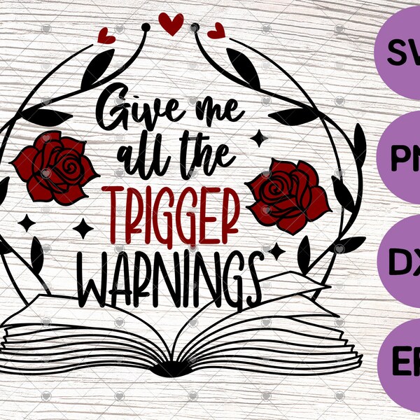 Book Warnings - Etsy