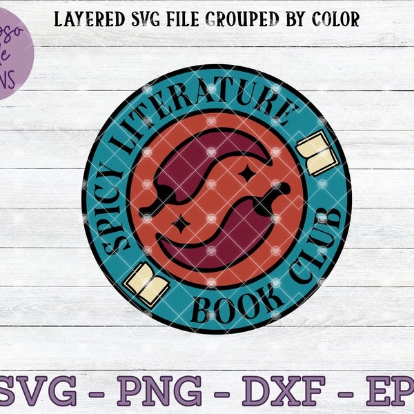 Spicy Literature Svg - Etsy Australia