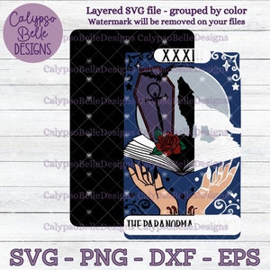 The Paranormal Romance Tarot Card Svg / Romance Book Tropes Svg ...
