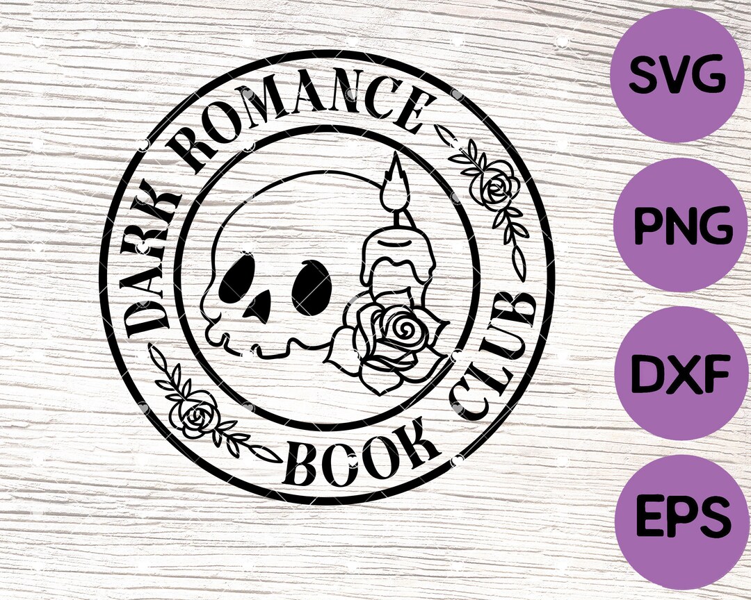 Dark Romance Book Club Svg / Trigger Warning Svg / Librarian - Etsy
