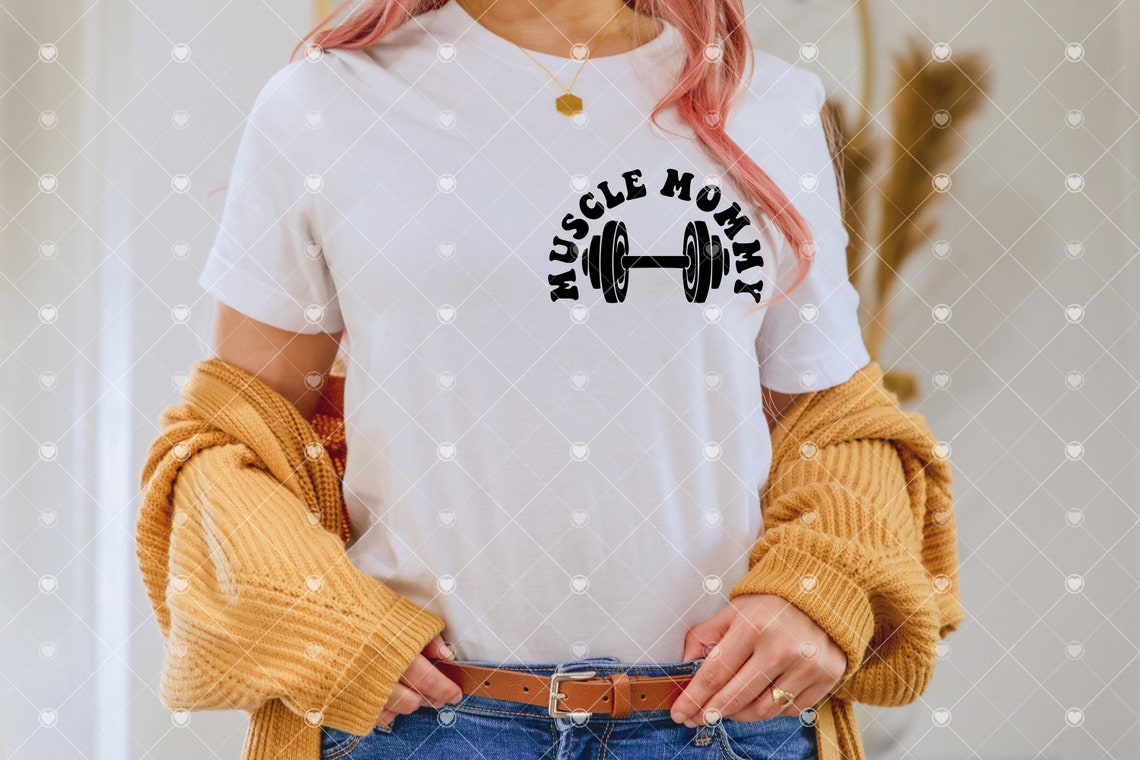 Certified Muscle Mommy Svg / Lifting Svg / Muscle Mama Svg / - Etsy Canada