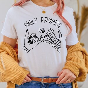 Pinky Promise Svg / Vibing With My Demons / Pinky Svg / Emo Gothic Svg ...
