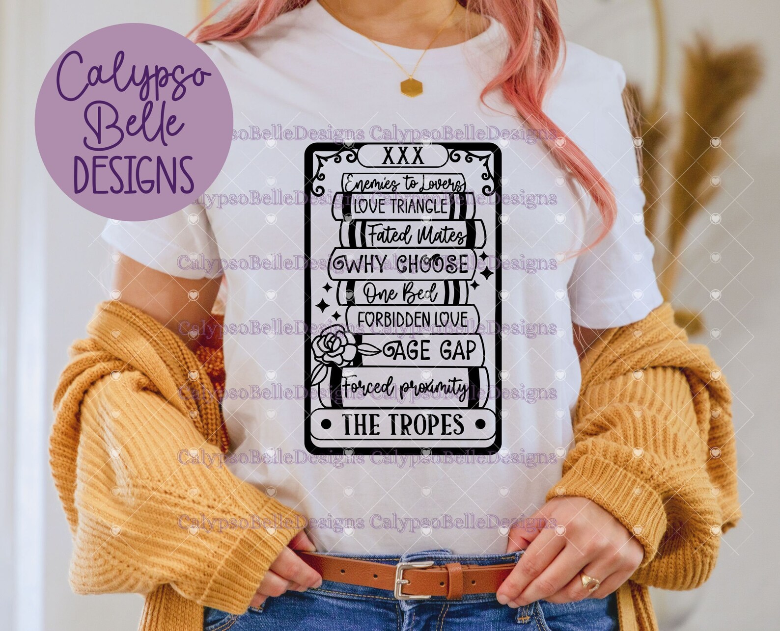 Book Tropes Tarot Card Svg, Romance Smut Book Svg, Enemies to Lovers ...