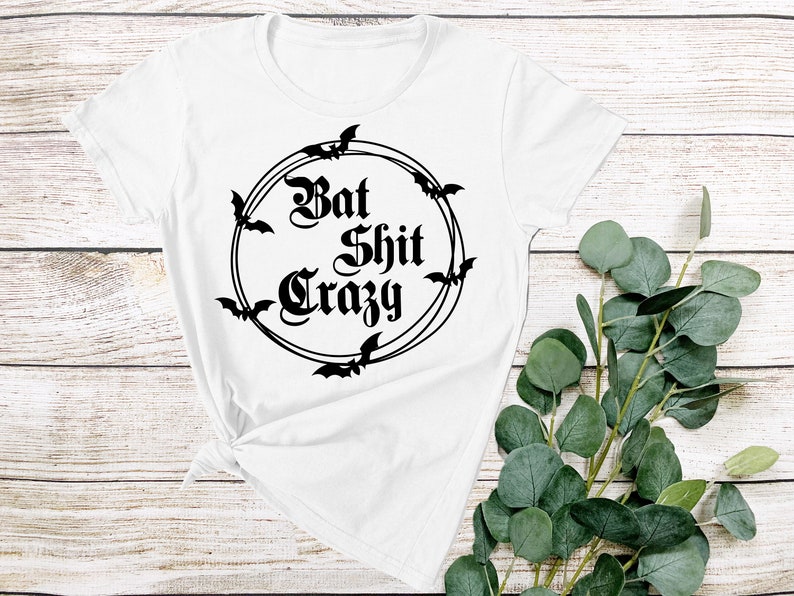 Bat Shit Crazy Svg / Emo Gothic Svg / Witchy Svg / Goth Girl / - Etsy Hong Kong