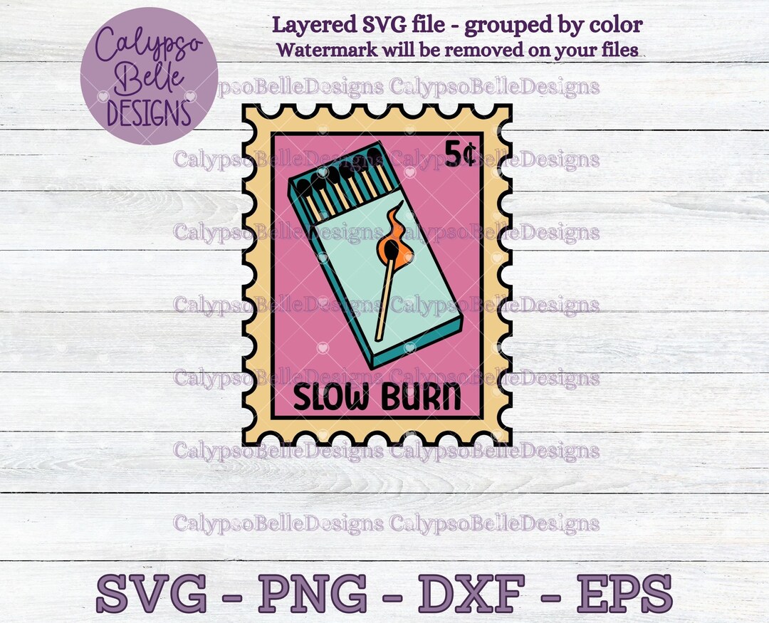 Slow Burn Trope, Book Svg, Reading Svg, Bookish Trope Stamps Svg, Bookish Png Svg, Romance ...