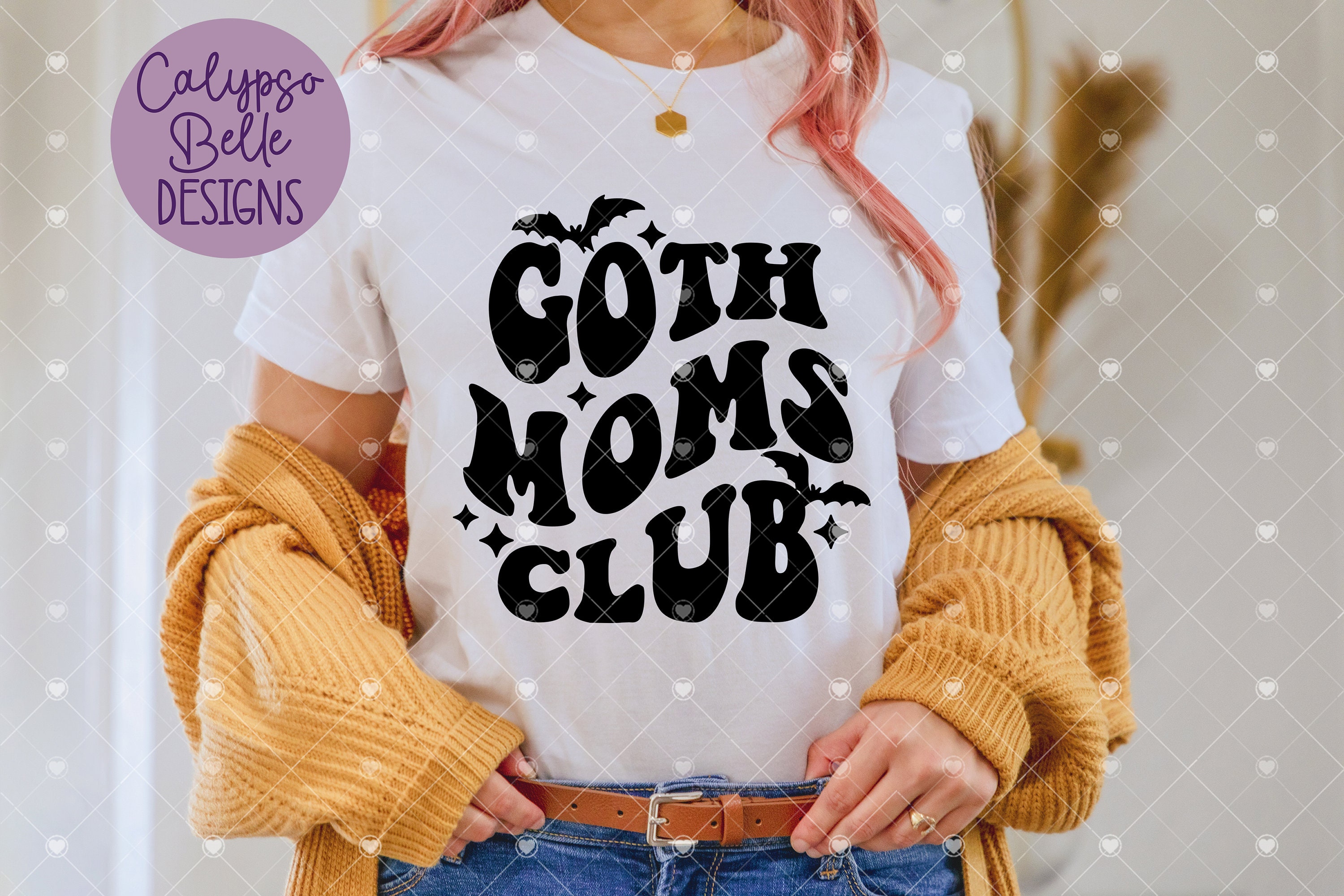 Goth Moms Club Svg / Goth Mom Svg / Goth Svg / Gothic Svg / Skeleton ...