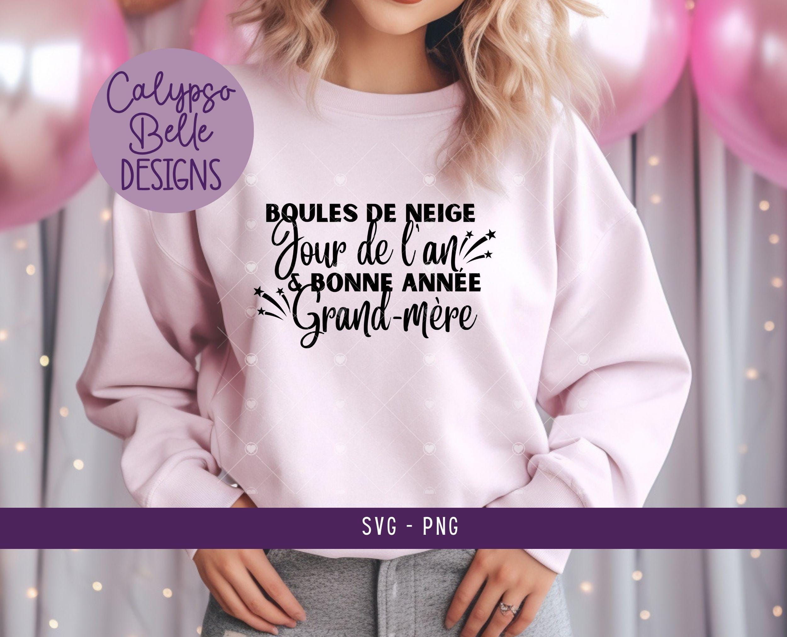 2026 French New Year SVG Bundle: Français, Nouvel An, Réveillon, Jour ...