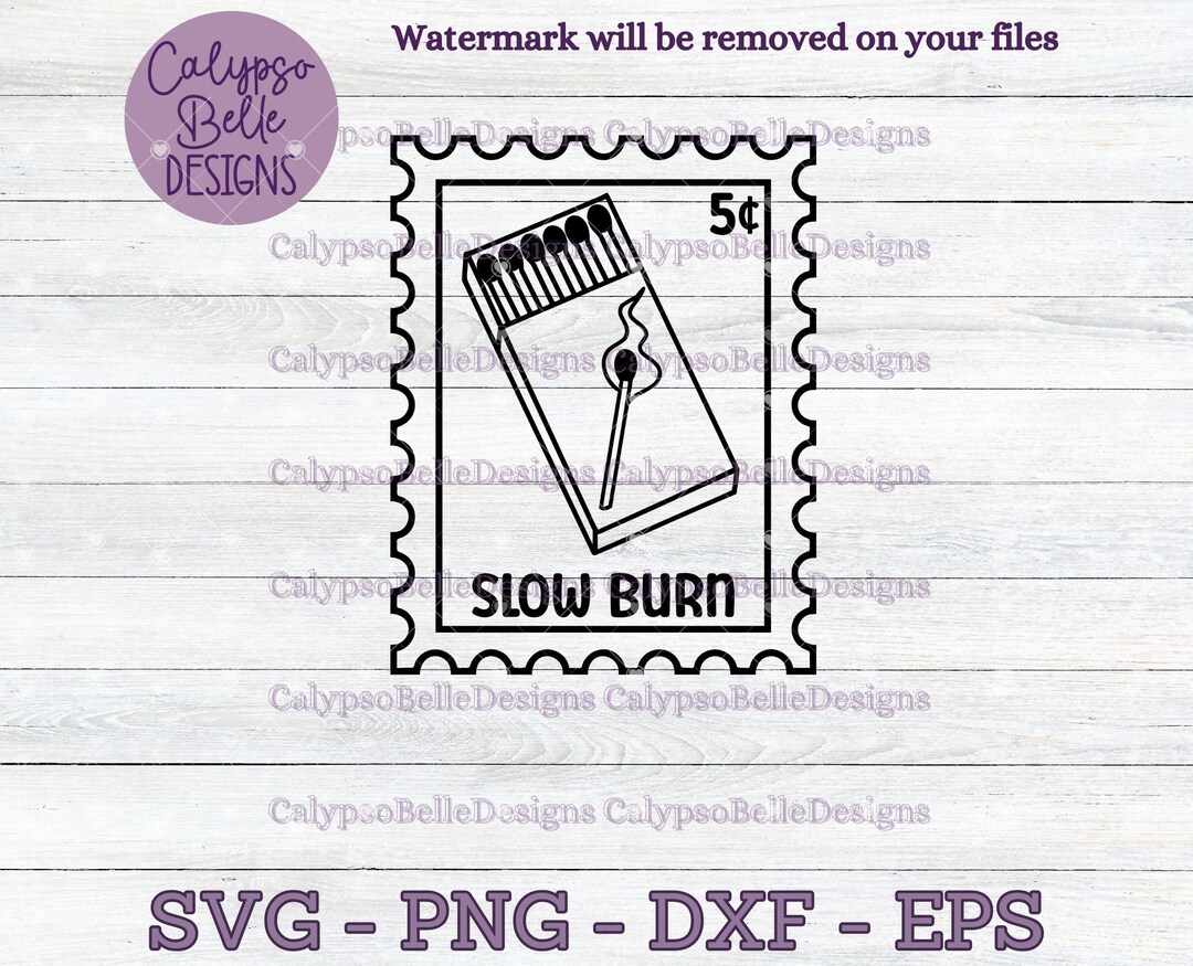 Slow Burn Trope, Book Svg, Reading Svg, Bookish Trope Stamps Svg ...