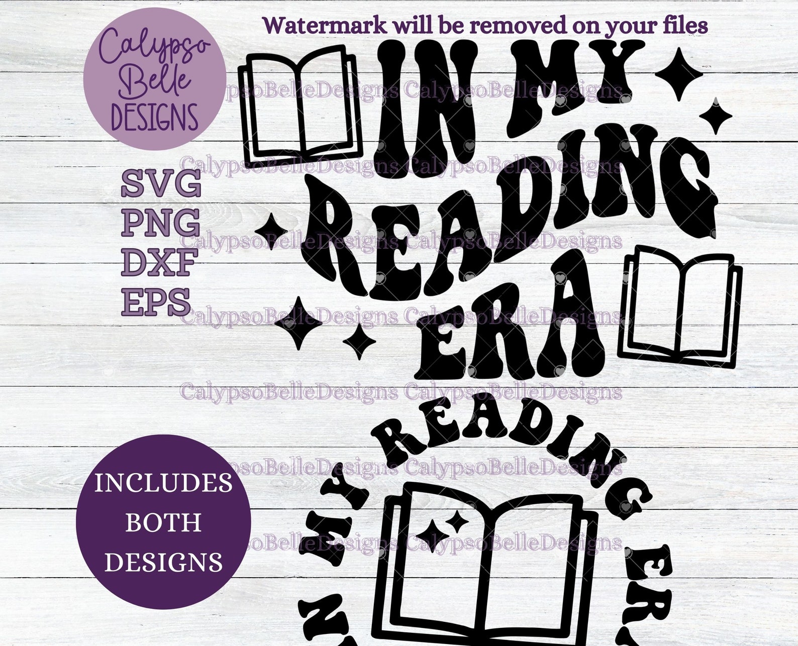 In My Reading Era Svg / Romance Smut Book Svg / Wavy Text Svg / Book ...