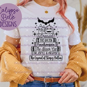 Spooky Book Club SVG: Halloween Horror Books (digital Download) - Etsy