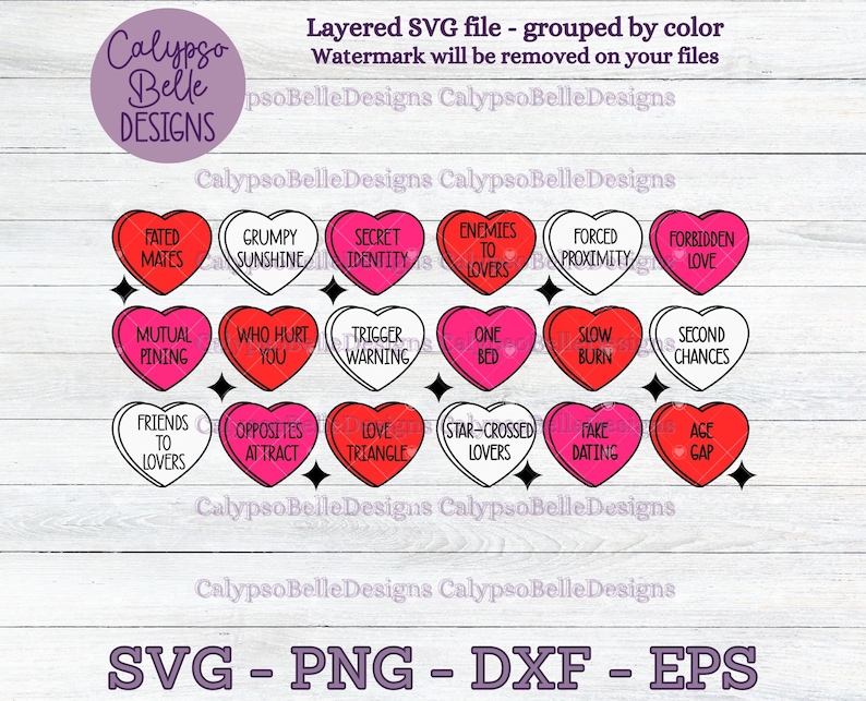 16 Oz Book Glass Can Wrap Svg / Book Tropes Svg / Smut Svg / Books and ...