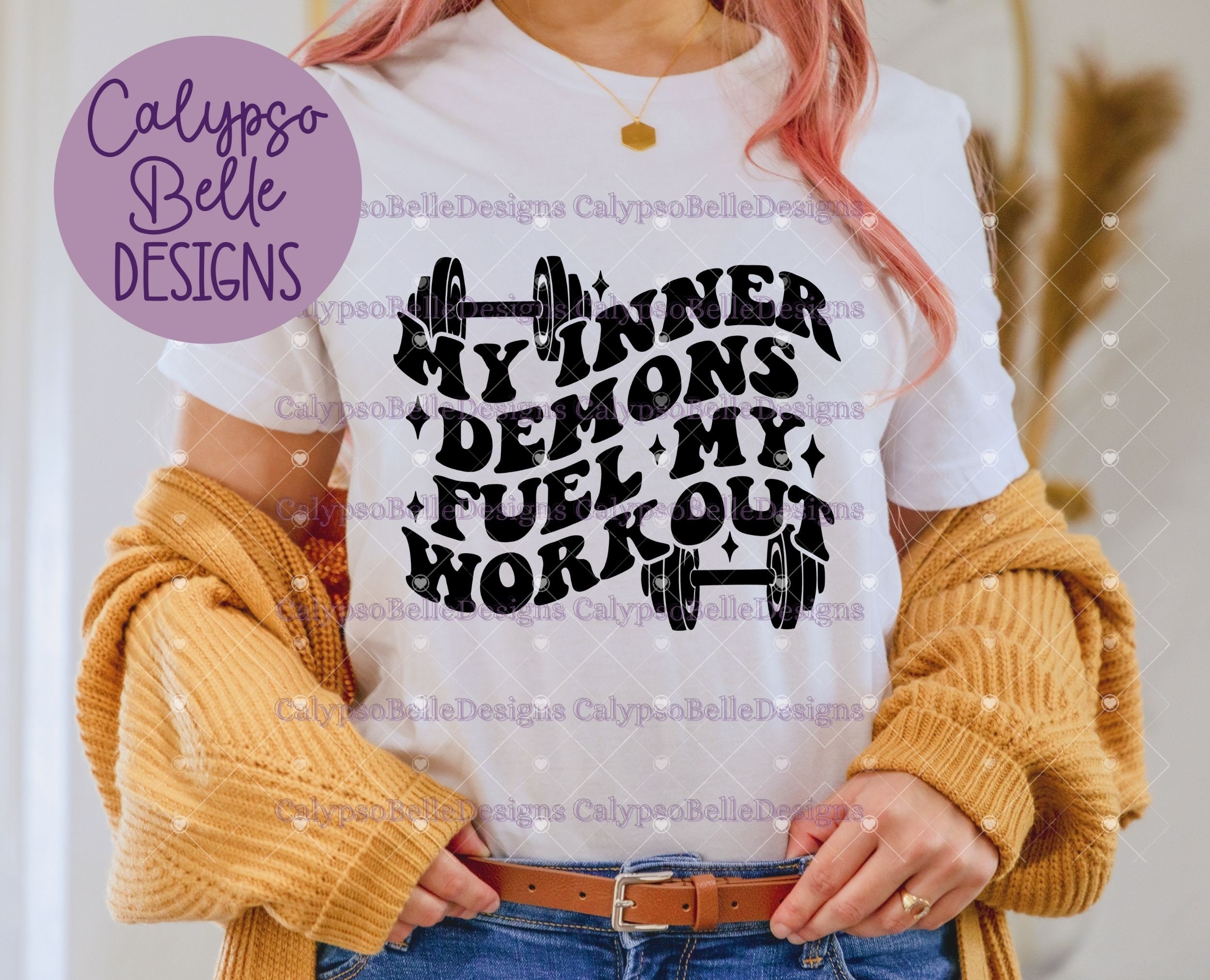 Fitness Svg, Workout Svg, Lifting Svg, Muscle Mama Svg, Inner Demons ...