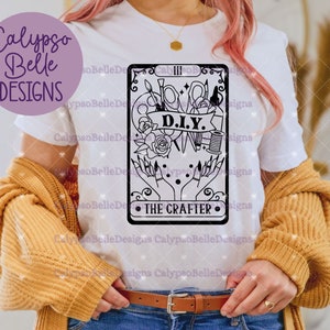 The Crafter Tarot Card Svg, Crafter Svg, DIY Svg, Crafting Svg ...