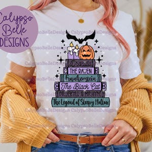 Spooky Book Club Svg, Halloween Books Svg, Horror Books Svg, Spooky Png ...
