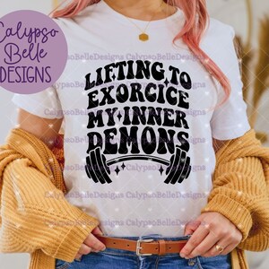 Fitness Svg, Workout Svg, Lifting Svg, Muscle Mama Svg, Inner Demons ...