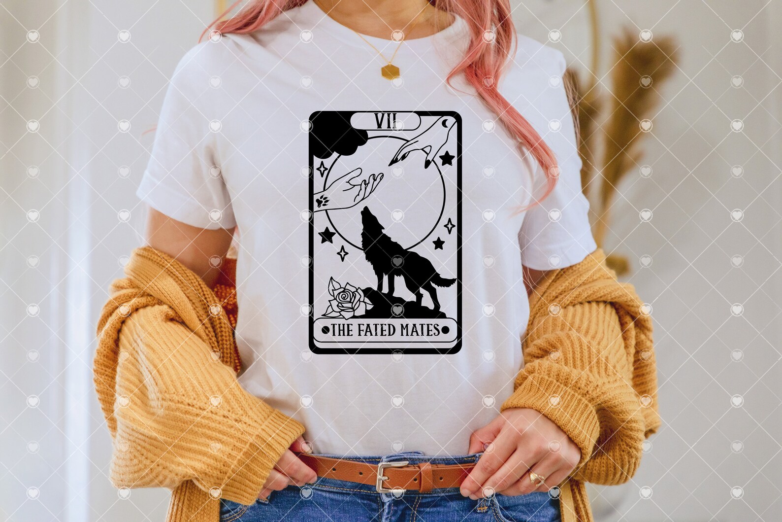 The Fated Mates Tarot Card Svg / Romance Book Tropes Svg / Shifter Svg ...