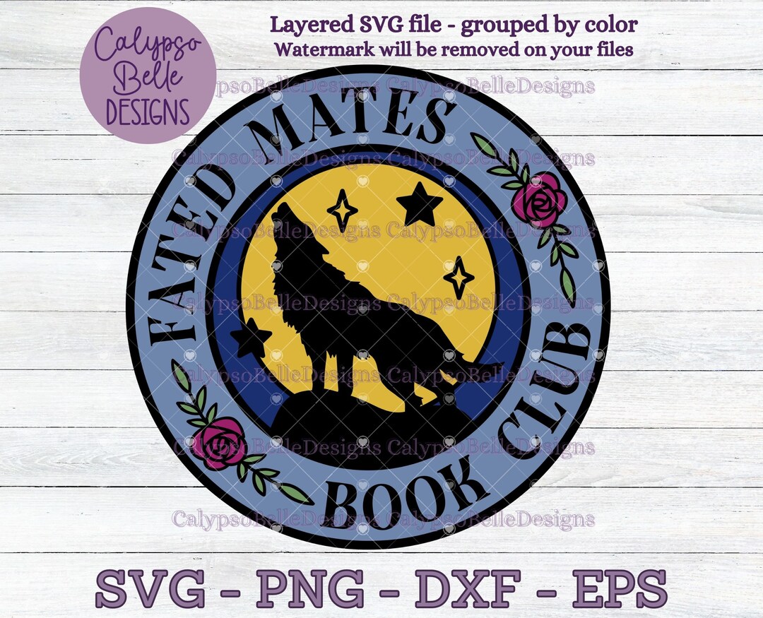 Fated Mates Book Club Svg / Trigger Warning Svg / Dark Romance Svg ...
