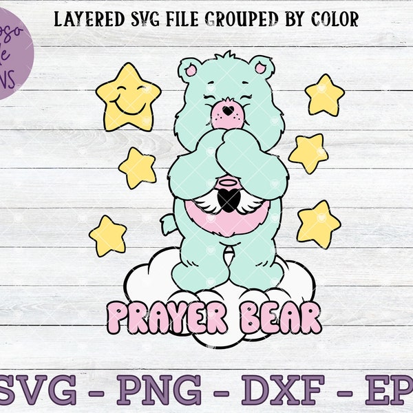 Prayer Bear - Etsy