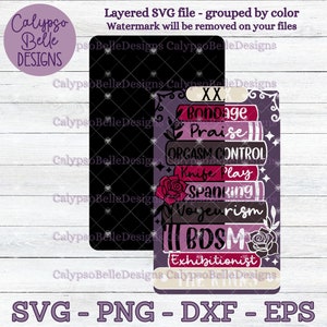 Kinky Book Tarot Card Svg / Romance Smut Book / Kinks Svg / Kinks Tarot ...