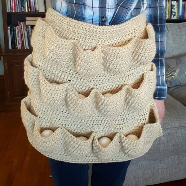 Crochet Egg Apron - Etsy