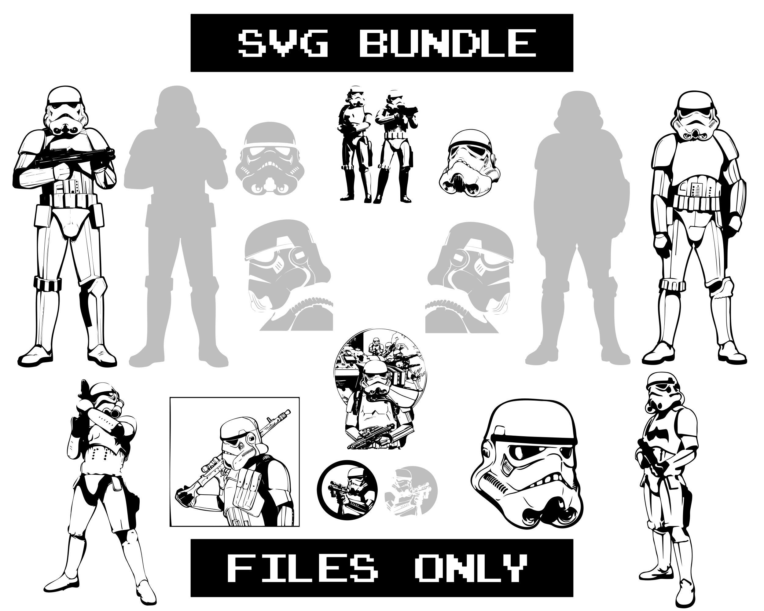 Stormtrooper Stencil Printable