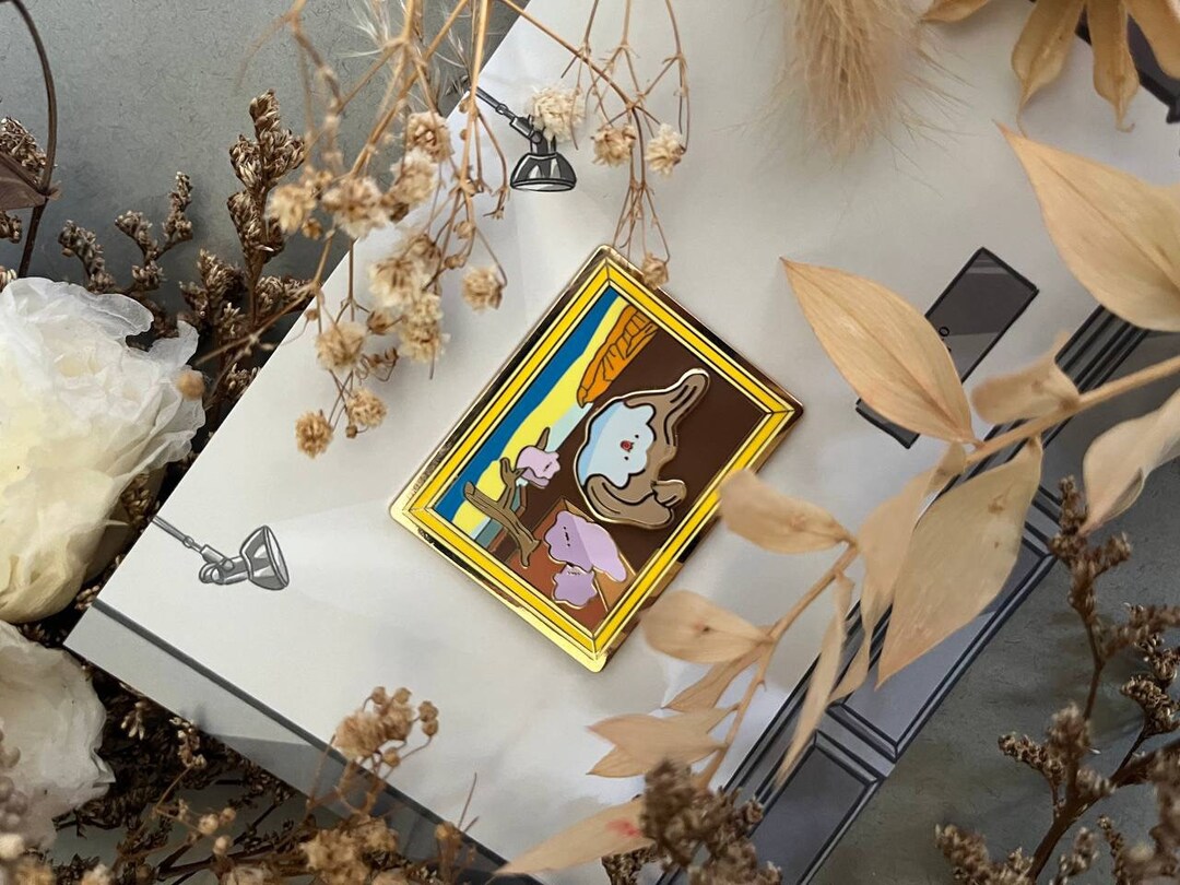 Ditto Famous Painting persistence of Mermory - Etsy