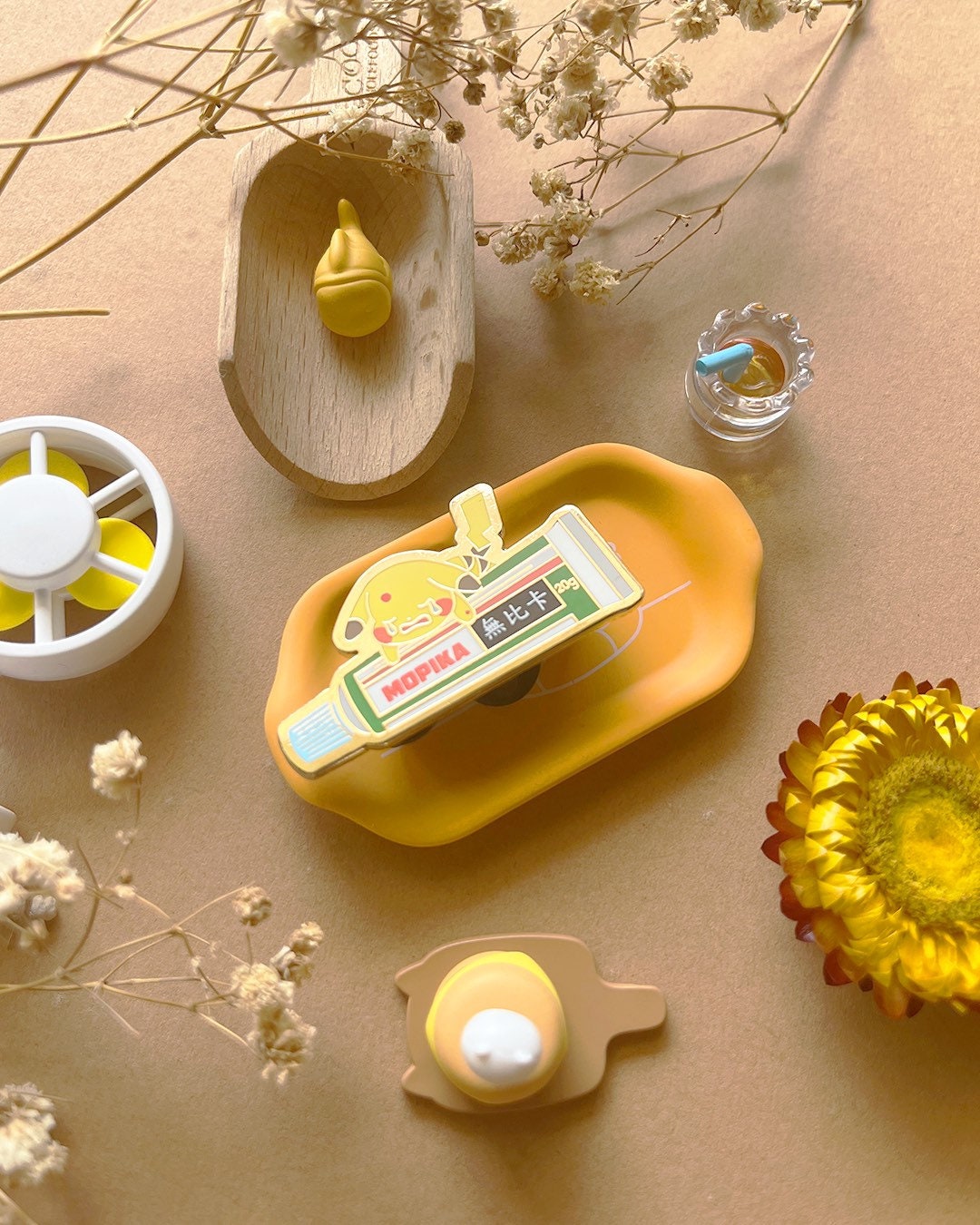 Asian Medication Mopika Pikachu Enamel Pin - Etsy