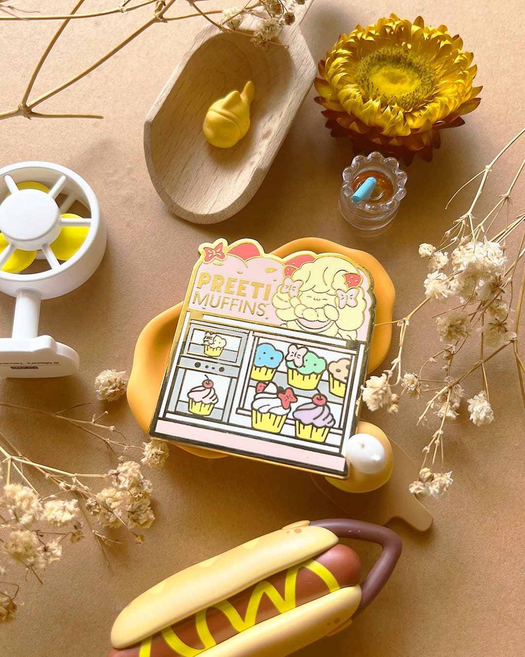 Alcremie Muffin Stall Enamel Pin - Etsy
