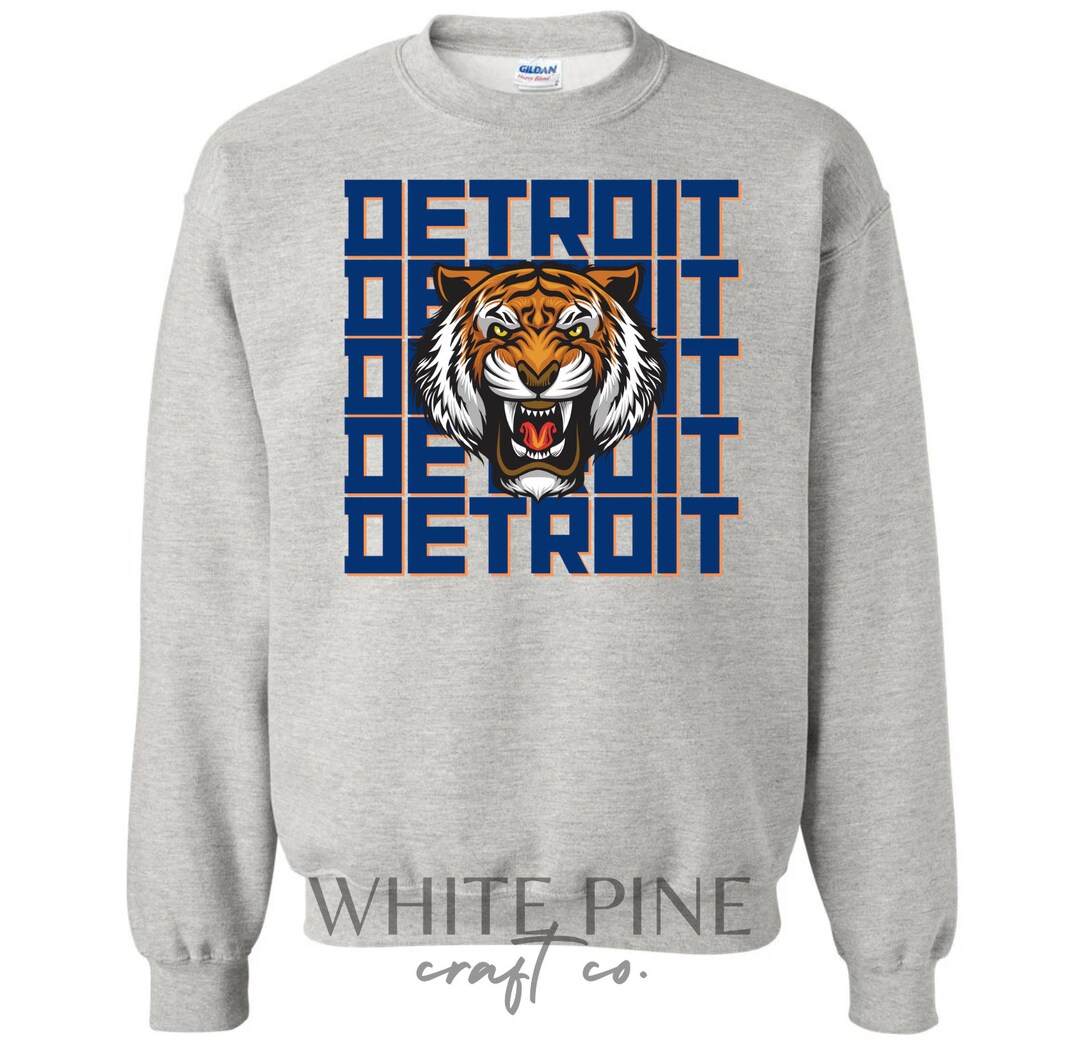 Detroit Baseball Tee | Detroit Spirit Wear | Baseball Graphic Shirt - Etsy