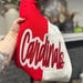 Custom Split Team Crewneck Sweatshirt: Embroidered Applique, School ...