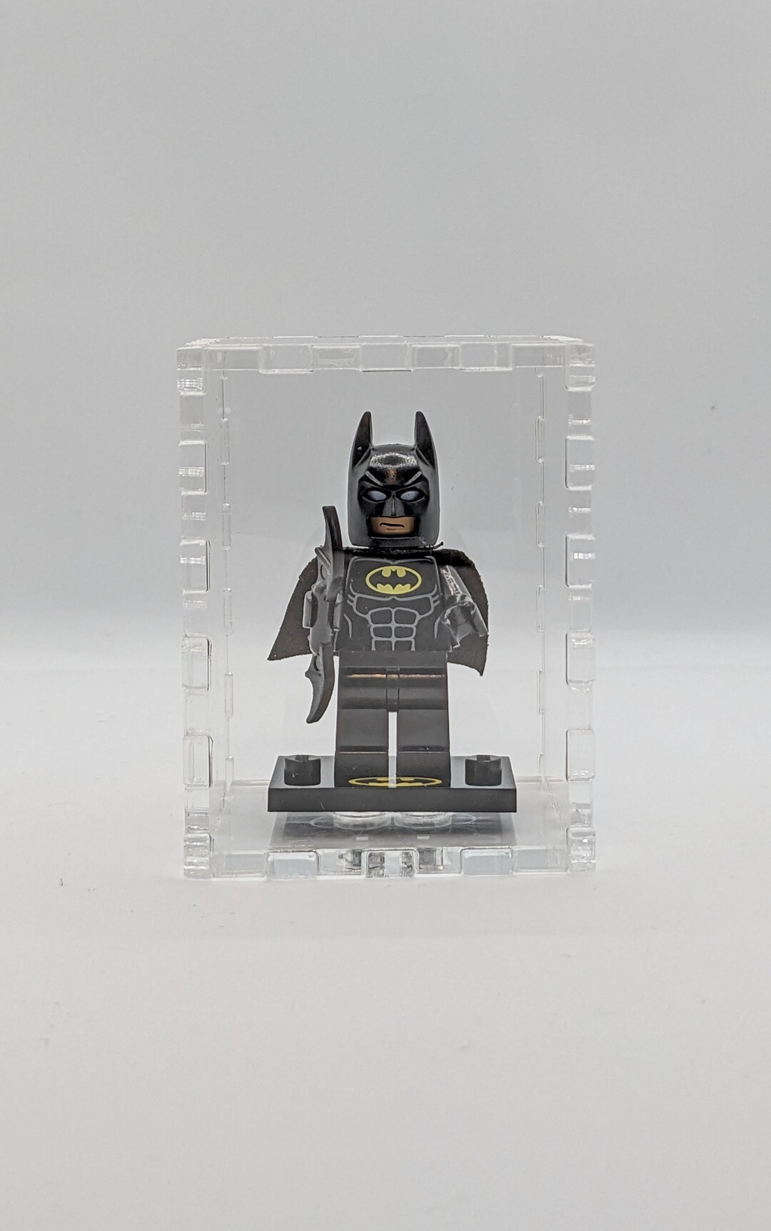 LEGO MINIFIGURE Box for 1 Toys Modern Clear CASE Organizer Perfect for ...