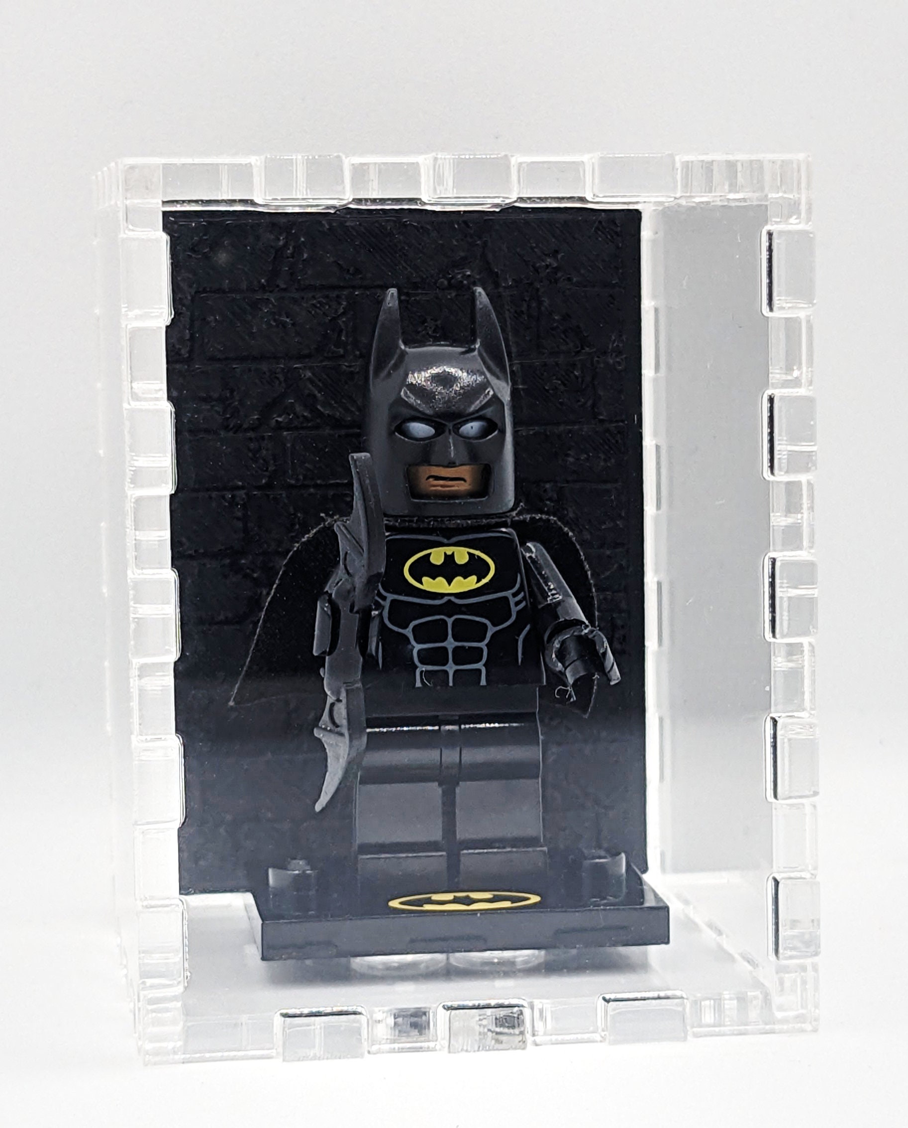 LEGO Minifigure Box With 3D Background, Display Box for Minifigs - Etsy