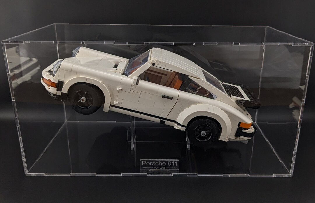 Porsche 911 Acrylic Display Case With Internal Stand for LEGO Model ...