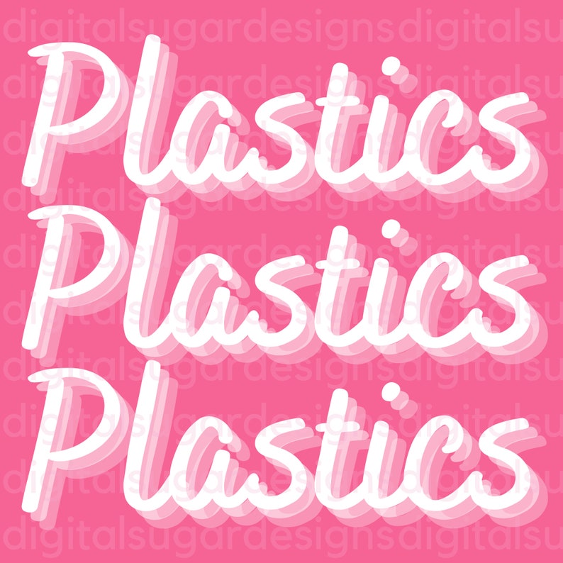 Mean Girls, Plastics, Iconic Dolls, PNG JPG, Digital File, Printable ...