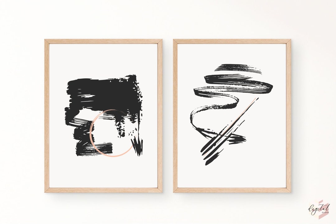 Paint Strokes Abstract Art Printable Abstract Painting Digital Art ...