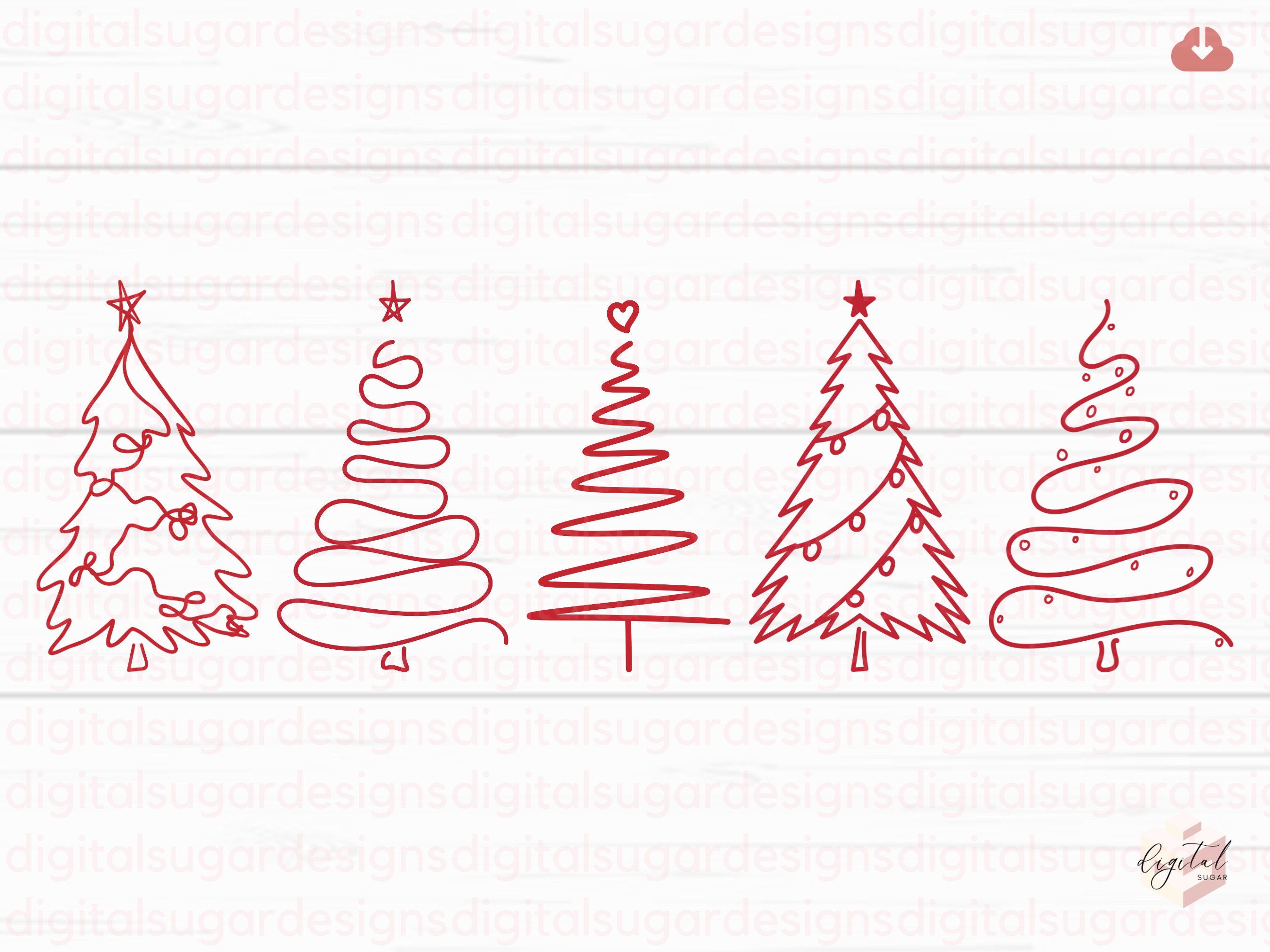 Christmas Tree SVG Bundle, Christmas SVG, Christmas Tree Svg, Christmas ...
